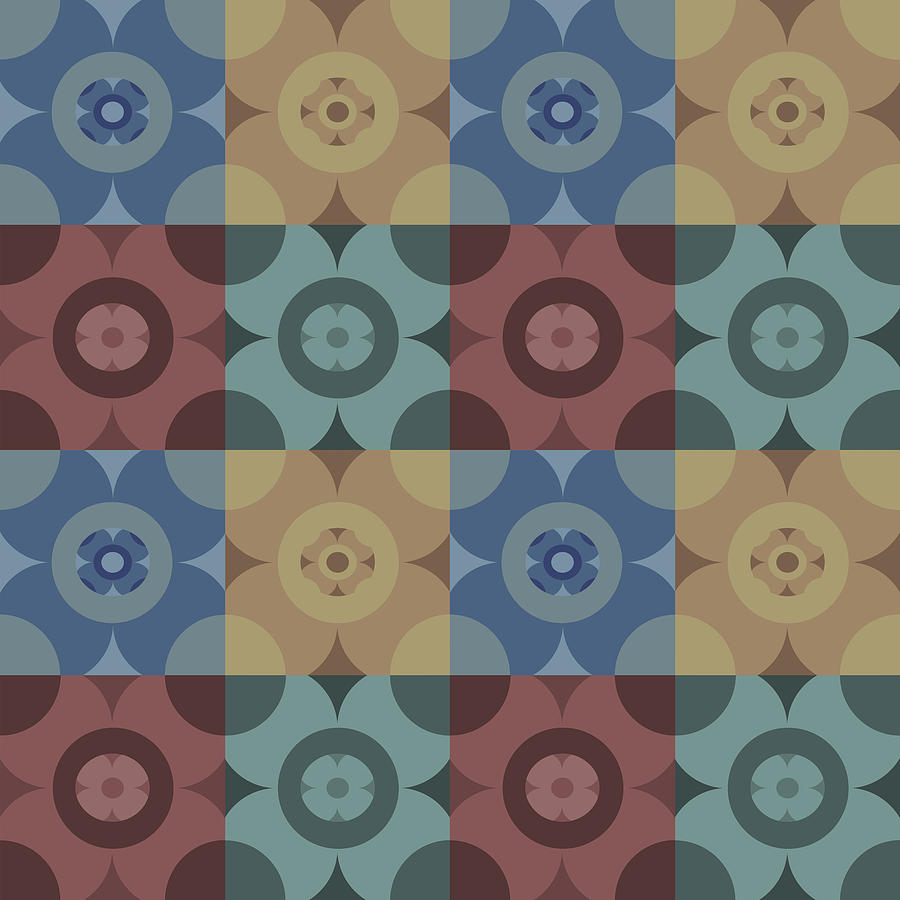 Patchwork Design Digital Art by Greg Noblin - Fine Art America