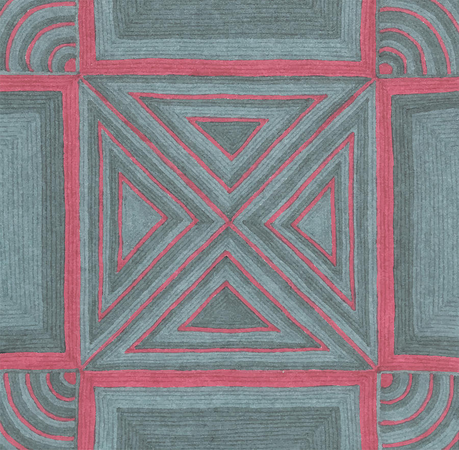 Patchwork Drawing by Jill Lenzmeier | Fine Art America