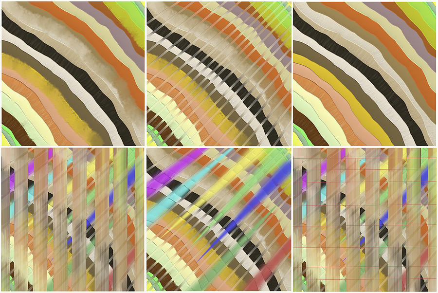Patterns Panel 2 Digital Art by SC Heffner - Fine Art America