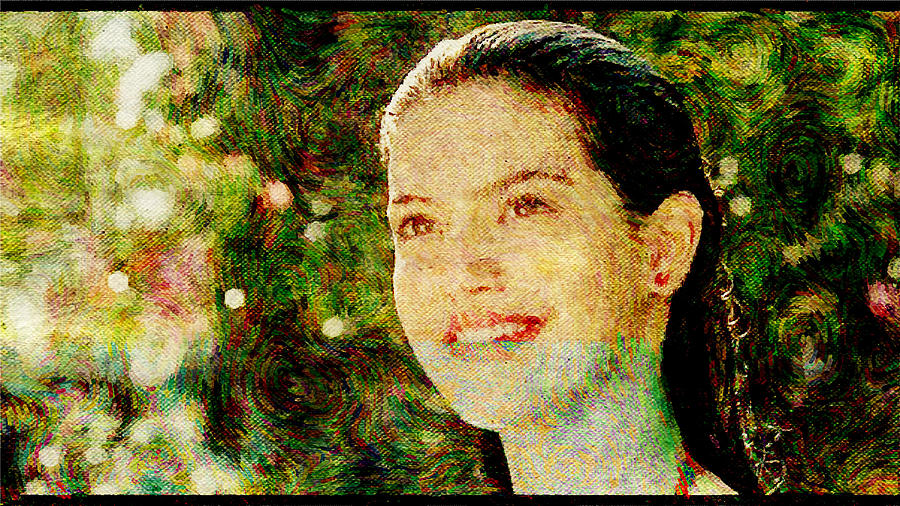 Phoebe Cates Digital Art By Lora Battle Fine Art America