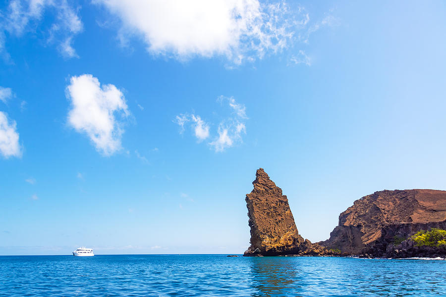Pinnacle Rock and the Ocean Photograph by Jess Kraft