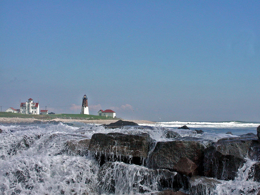 Point Judith Light Photograph by Donald Cameron | Fine Art America