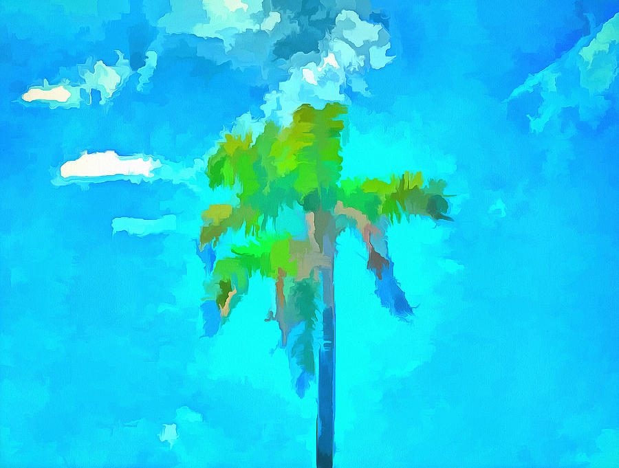 Pop Art Palm Digital Art by Eric Williams - Fine Art America