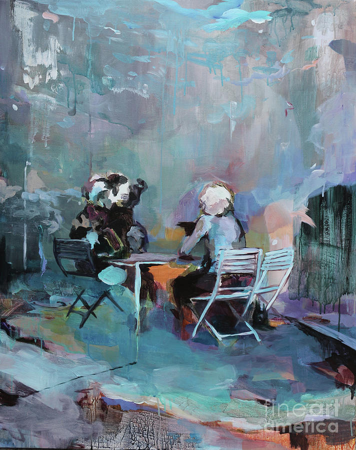 Practicing Painting by Manny Yip