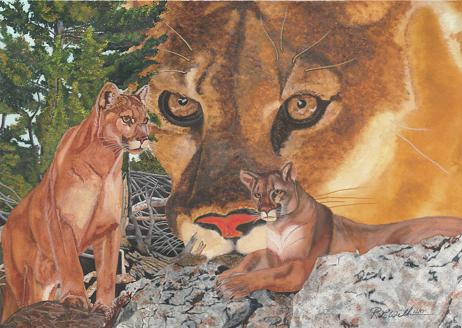 Predator Painting by Ronald Wilkie - Fine Art America