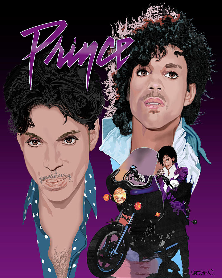 Prince Poster Digital Art by Gene Sherman - Fine Art America