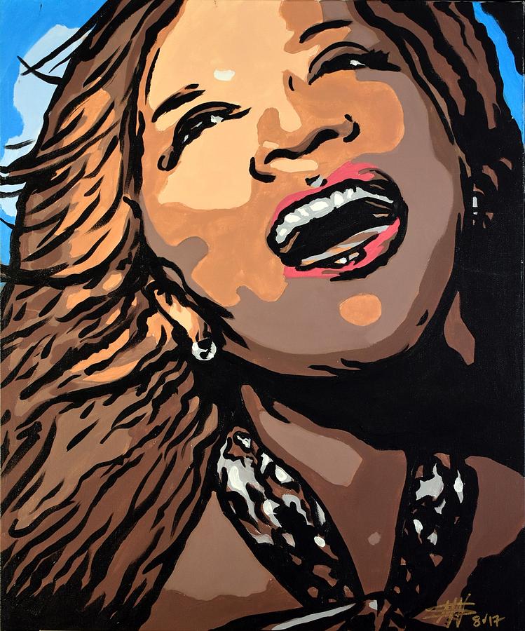 Queen Painting by Michael Melillo - Fine Art America