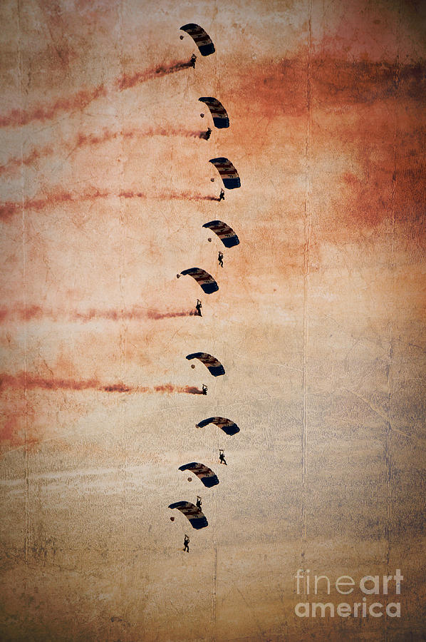 RAF Falcons Stack Formation Photograph by MSVRVisual Rawshutterbug ...