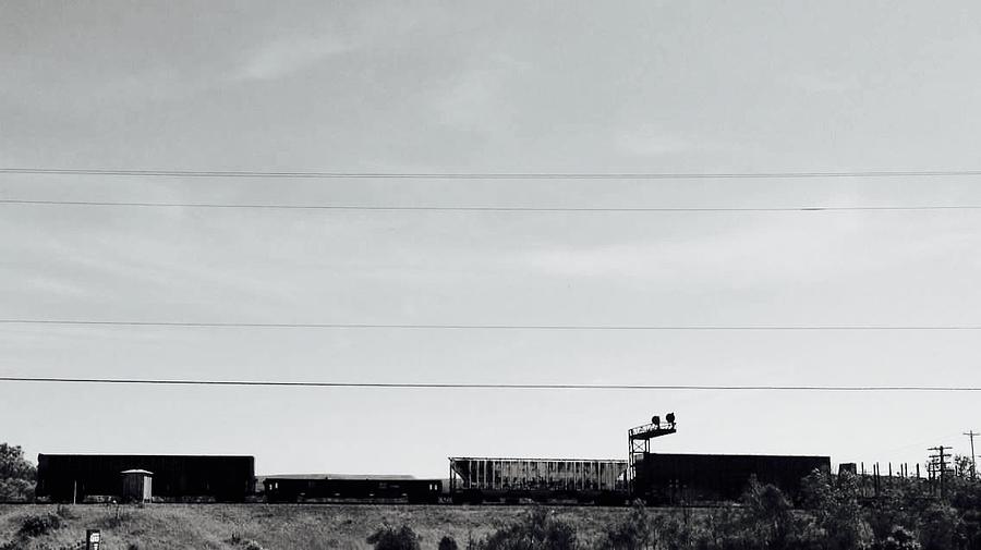 Rail Roadin Photograph By Kendall Tabor Fine Art America