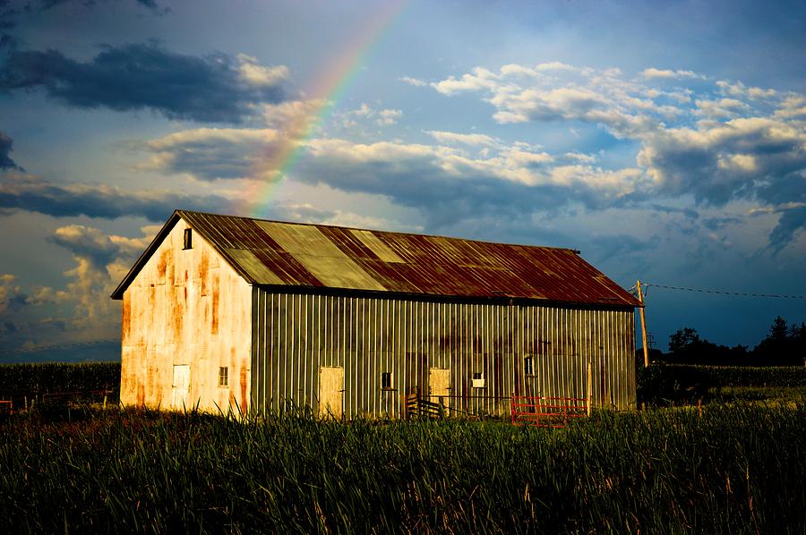 Rainbow Barn 2 Photograph by Bonfire Photography - Fine Art America