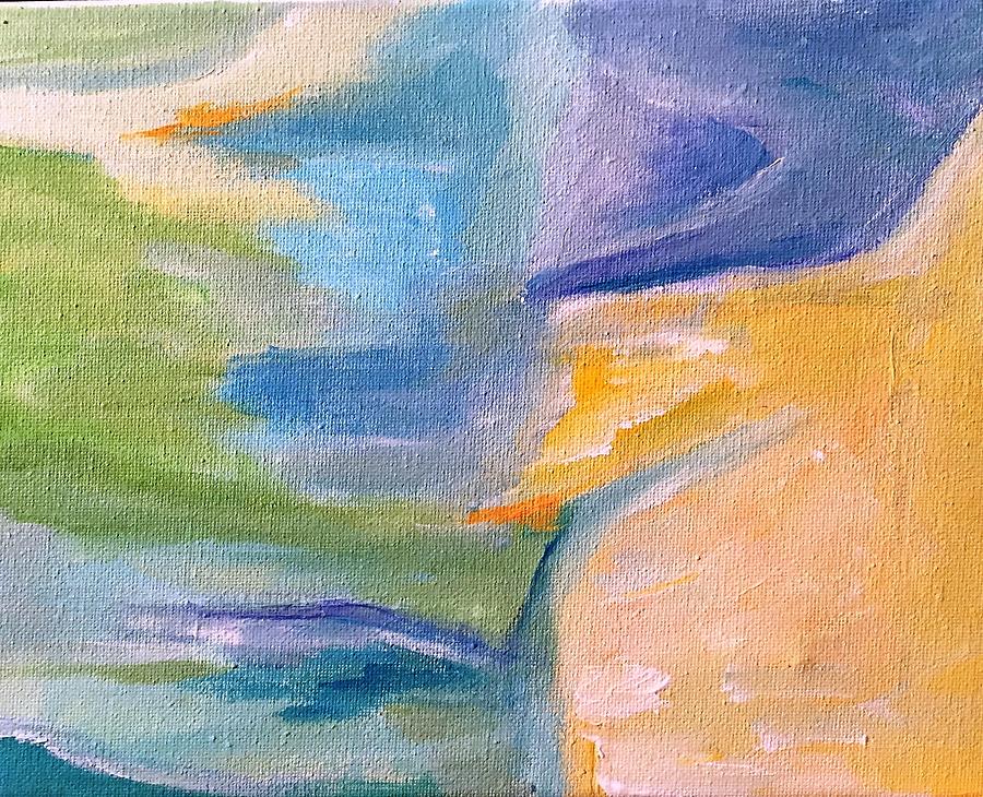 Rainbow Fun Abstract Painting by Tay Morgan - Fine Art America