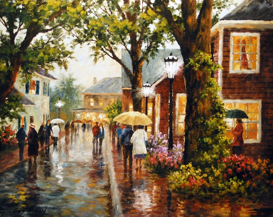 Rainy Eve Painting by Gary Shepard - Fine Art America