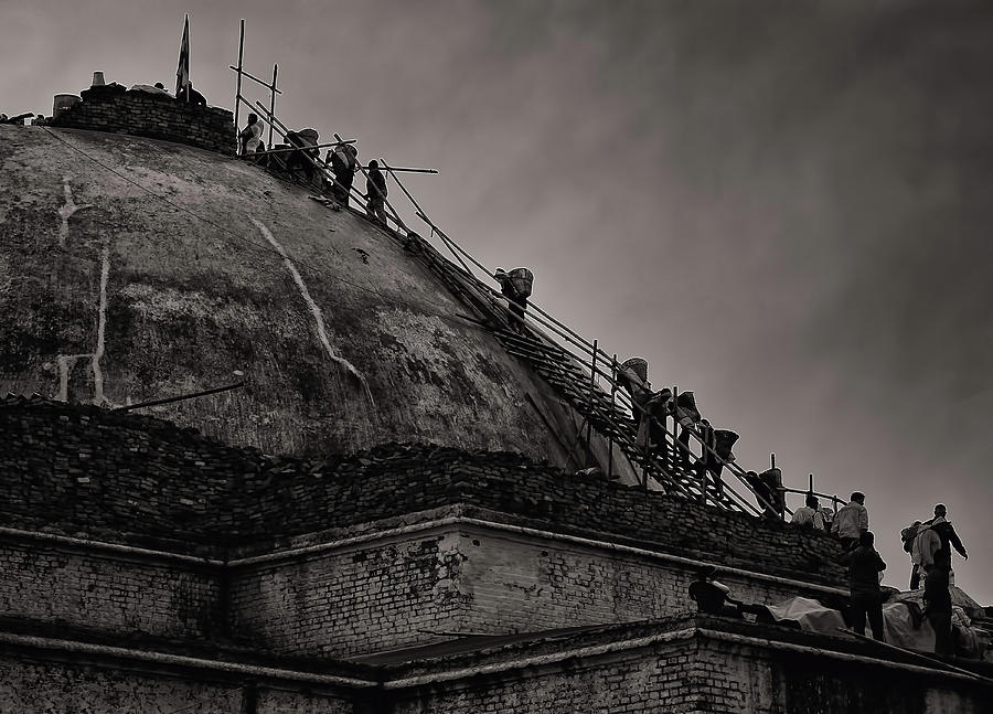 Rebuilding Boudhanath Stupa Photograph by Tiago Pratas - Pixels Rebuilding Boudhanath Stupa Photograph by Tiago Pratas - Pixels
