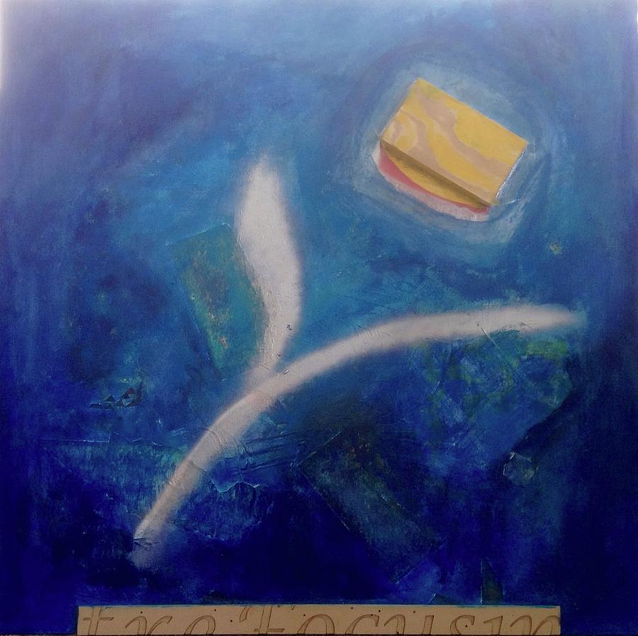Rectangle Moon Painting by Vivian Wenhuey Chen - Fine Art America