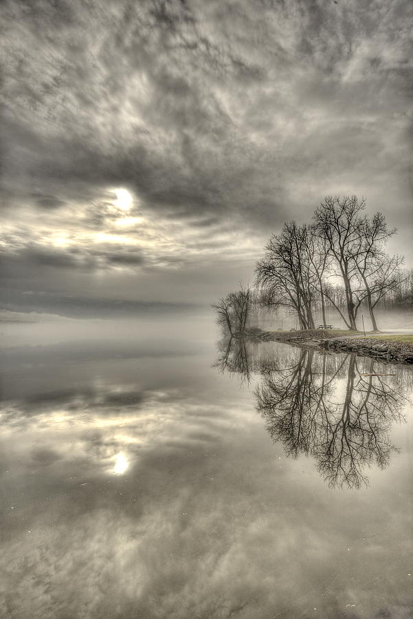 Reflective Mist Photograph by Andrew Halpern - Fine Art America