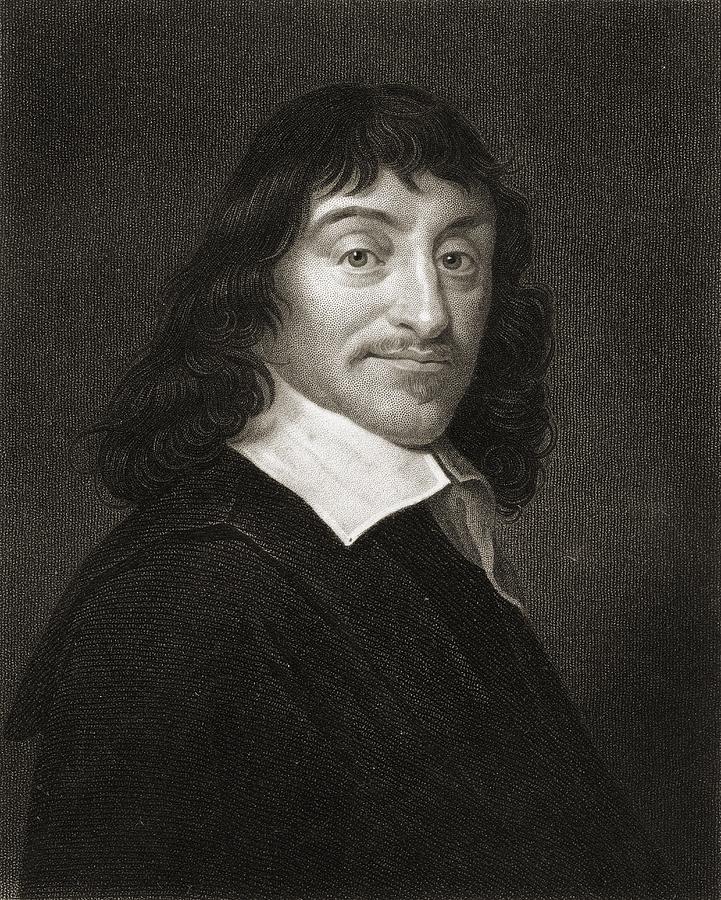 Rene Descartes 1596-1650. French Drawing by Vintage Design Pics | Pixels Rene Descartes 1596-1650. French Drawing by Vintage Design Pics | Pixels