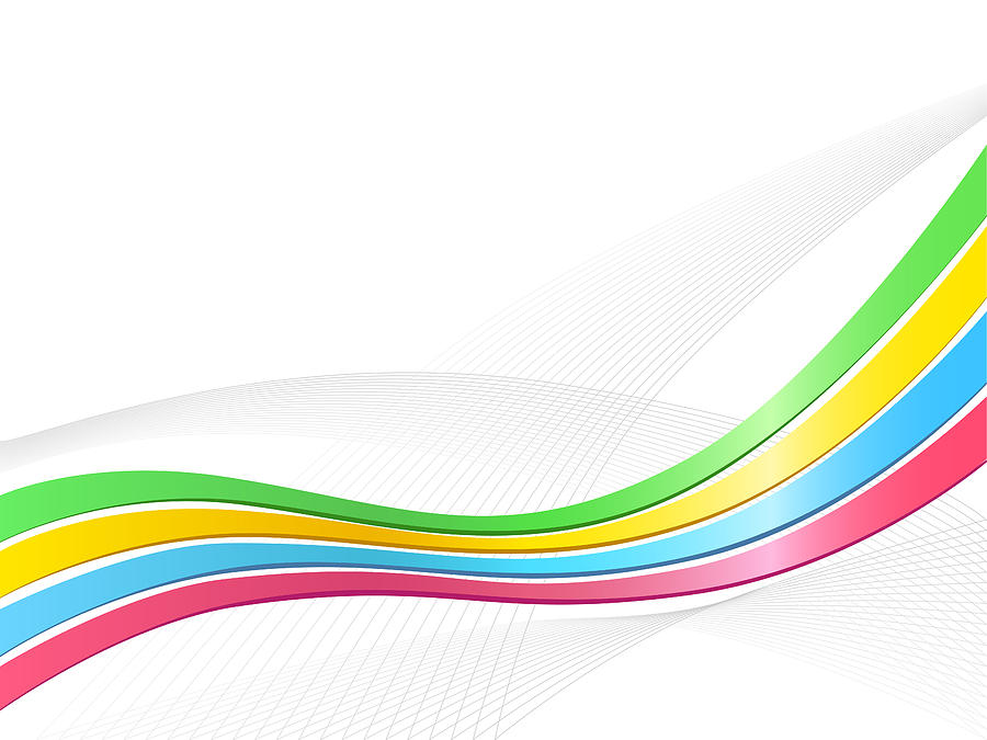 Ribbon wave background Digital Art by Miroslav Nemecek - Fine Art America