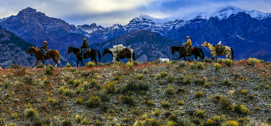 Ridge Riding Photograph by Jack Lawless - Fine Art America