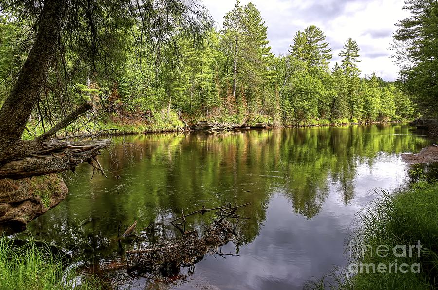 River Reflection Photograph by Bryan Benson - Fine Art America