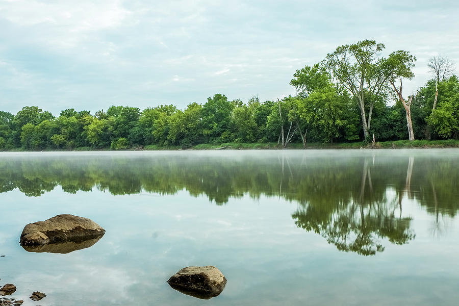 River Reflection Photograph by Chris Edwards - Fine Art America
