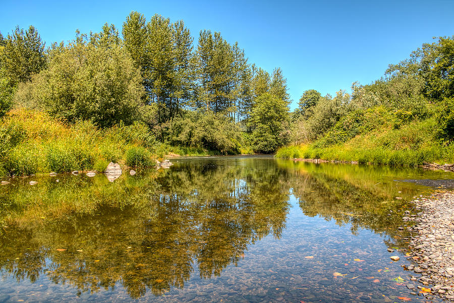 River Reflections Photograph by Kristina Rinell - Fine Art America