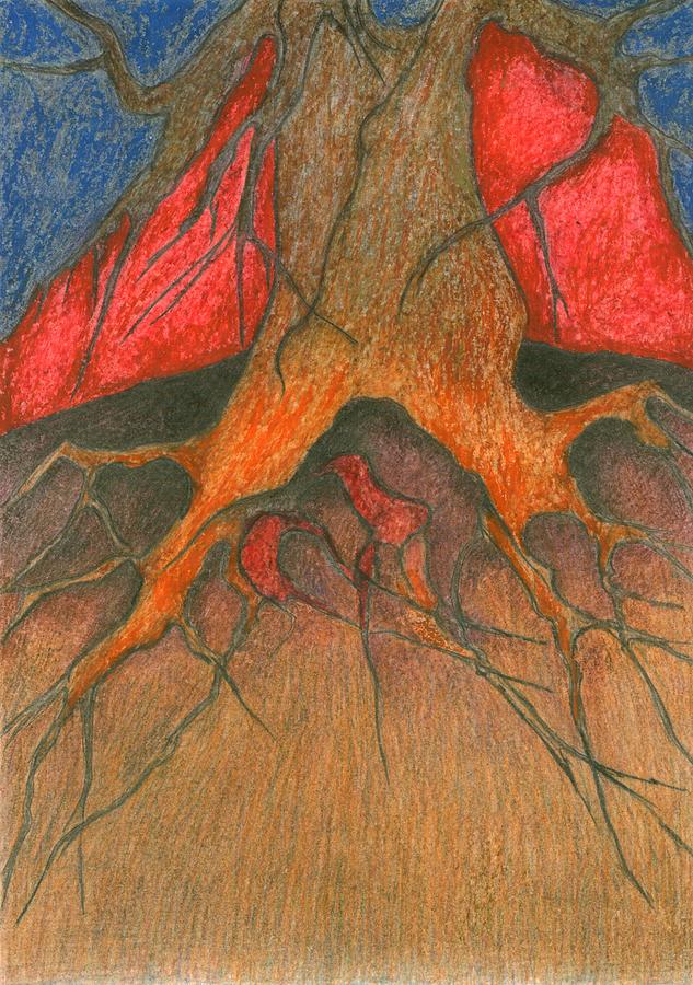 Roots Painting by Wojtek Kowalski - Fine Art America