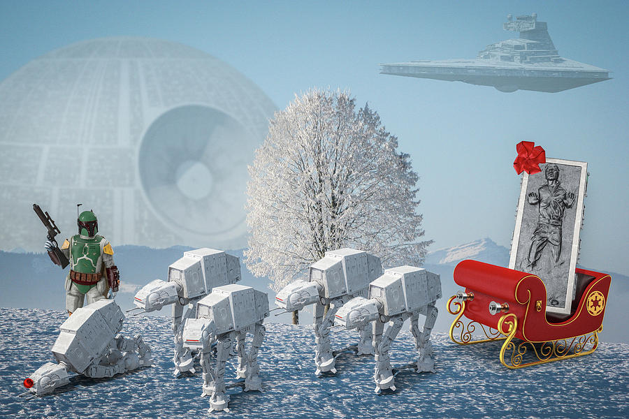 Rudolph Takes A Dive Digital Art by Randy Turnbow - Fine Art America