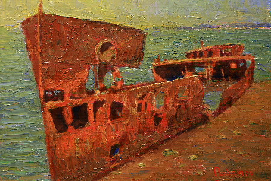 Rust Painting by Terry Perham - Fine Art America