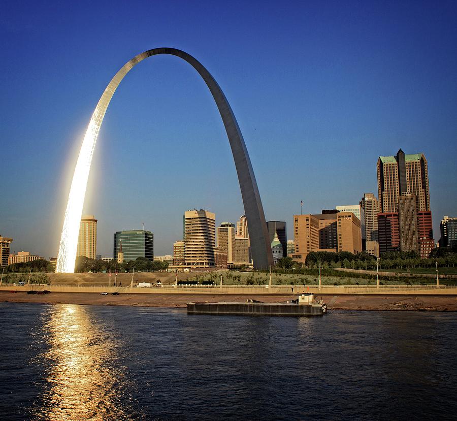 Saint Louis Glow Photograph by Fred Hahn - Fine Art America