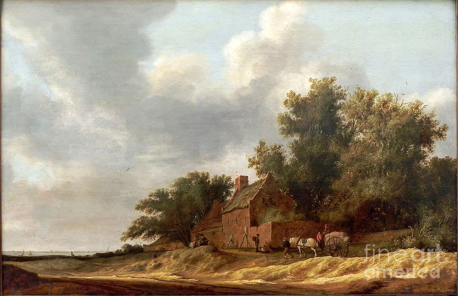 Salomon van Ruysdael Painting by MotionAge Designs | Fine Art America