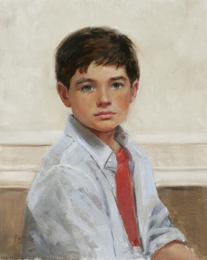 Sam Painting by Chris Saper - Fine Art America