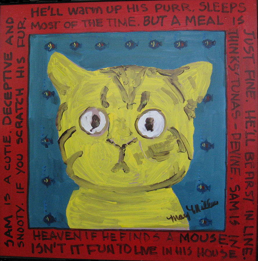 Sam Painting by May Miller | Fine Art America