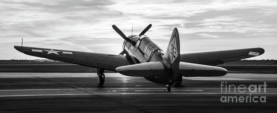 SB2C On The Deck Photograph by Richard Booth - Pixels