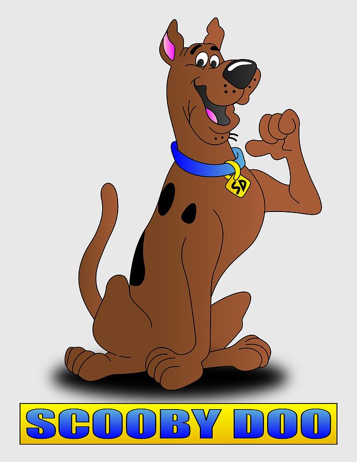 Scooby Doo Digital Art By Brian Swanke