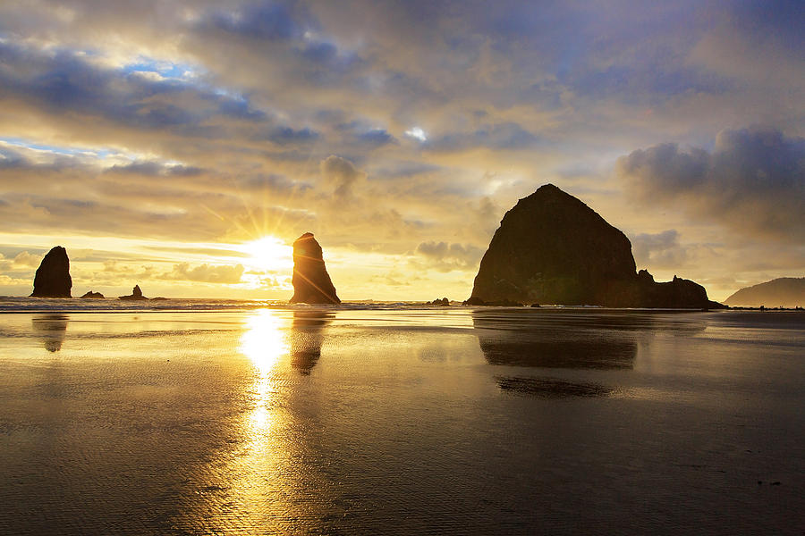 Seaside Reflection Photograph by Beth Hutter - Fine Art America