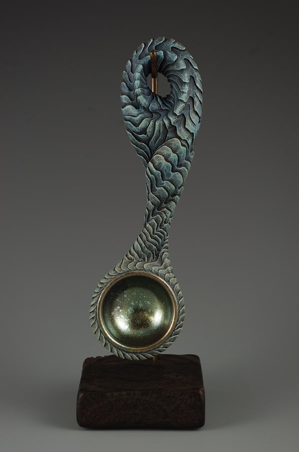 Seaspoon Teaspoon Same Difference Sculpture by Jacques Vesery - Fine ...