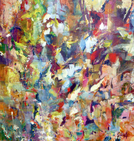 Second Encounter Painting by CelinA - Fine Art America