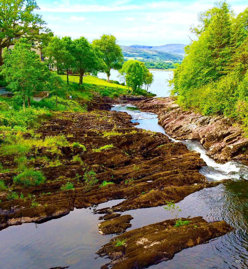 Shallow Flow Photograph by Ellen Didion - Fine Art America