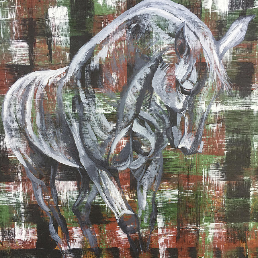 Showing Off Painting by C Zimmer Art Studio - Fine Art America