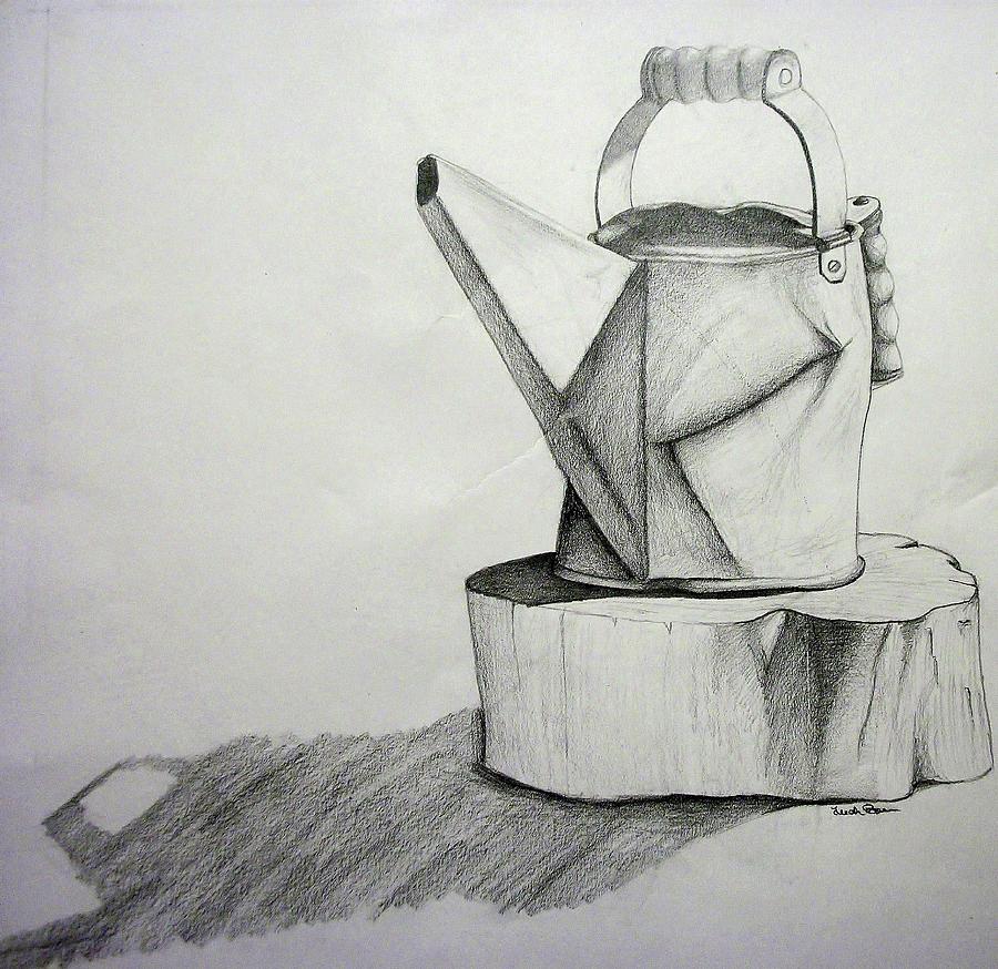 Simplicity Drawing by Leeah Borner - Fine Art America