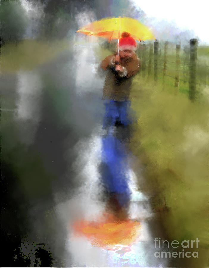 Singing in the Rain Digital Art by Christine MacLellan - Fine Art America