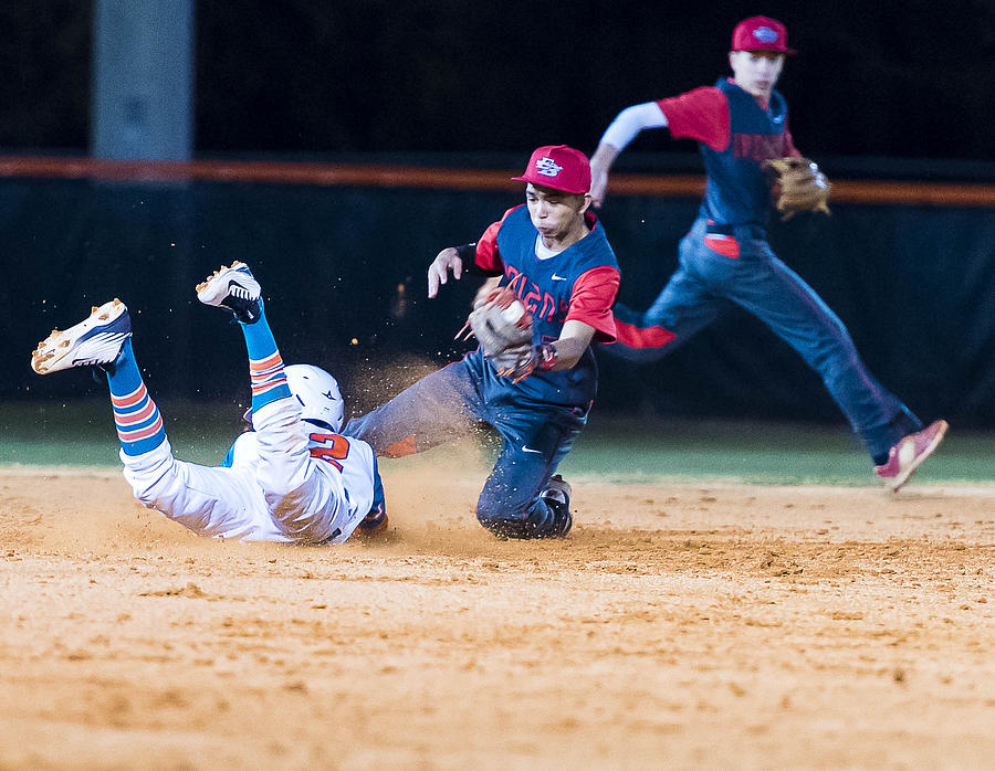 Sliding into second Photograph by Christopher Sharp | Pixels