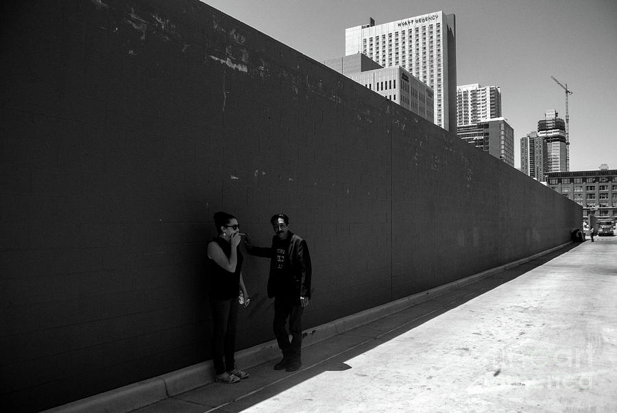 Smoking Wall Photograph by Gib Martinez - Fine Art America