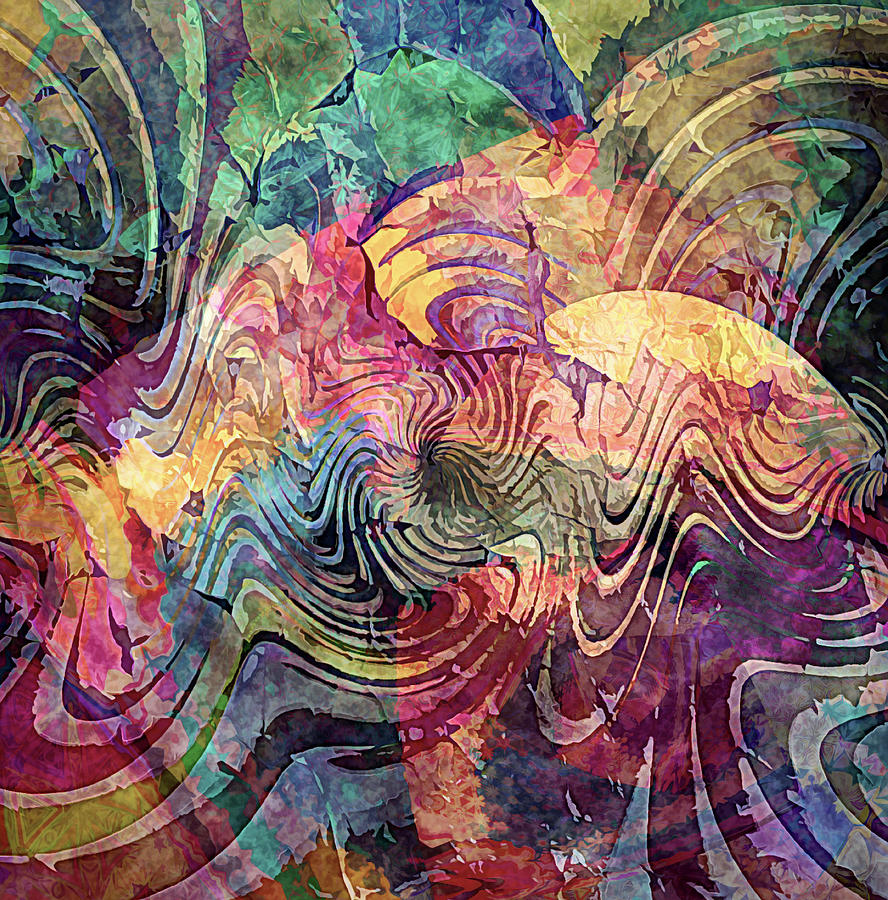 Somewhere over the Rainbow Digital Art by Grace Iradian - Pixels