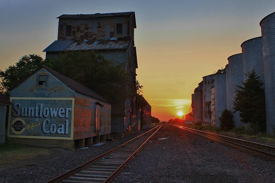 Soukup Elevator in Wilson, Kansas Photograph by Greg Rud - Fine Art America