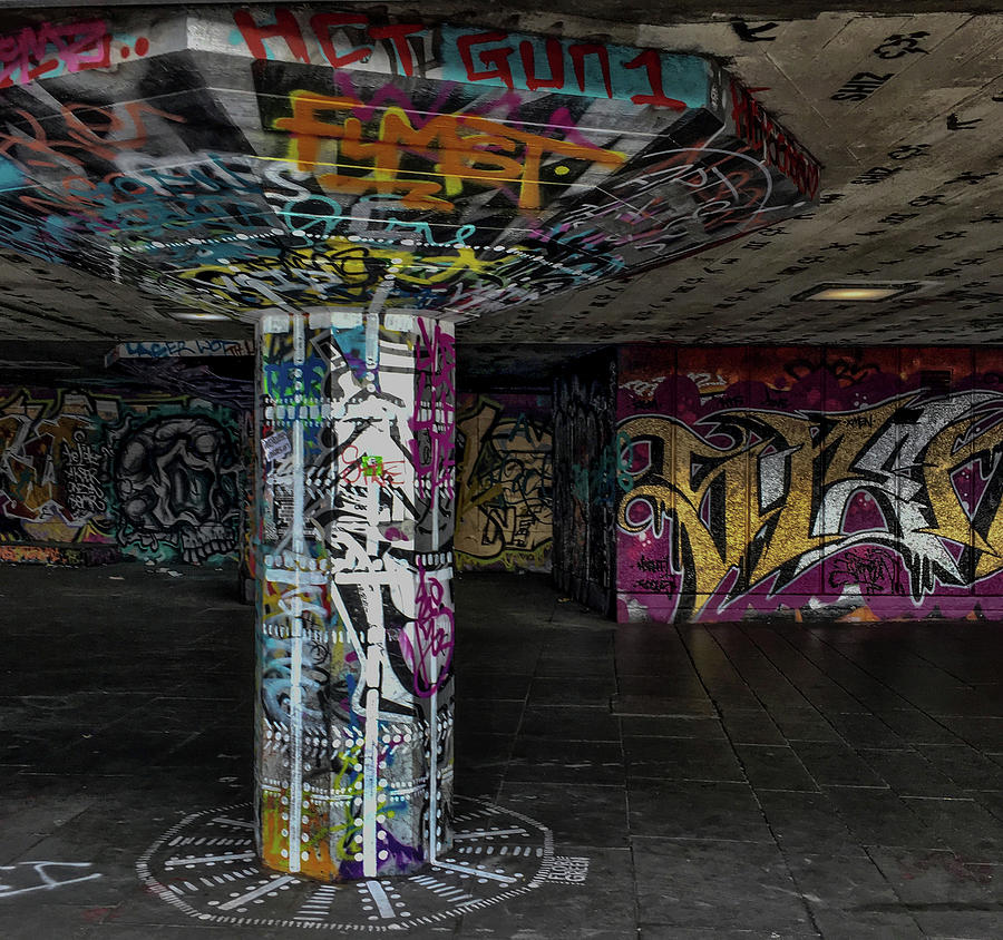 South Bank Skatepark Graffiti Photograph By Mo Barton Fine Art America