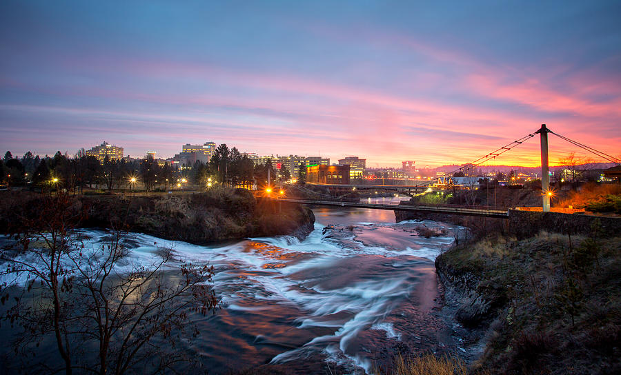 Spokane River Photograph by James Richman - Fine Art America