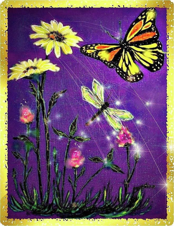 Spring Mixed Media by Desline Vitto - Fine Art America