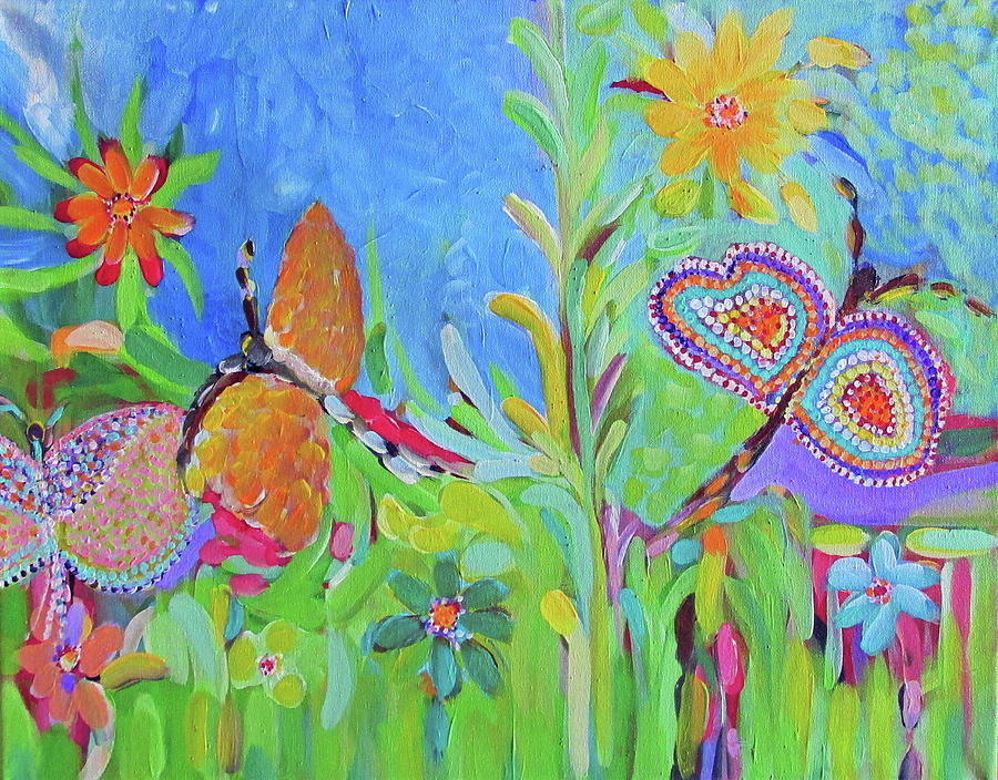 Spring Fantasy Painting by Fatima Neumann - Fine Art America