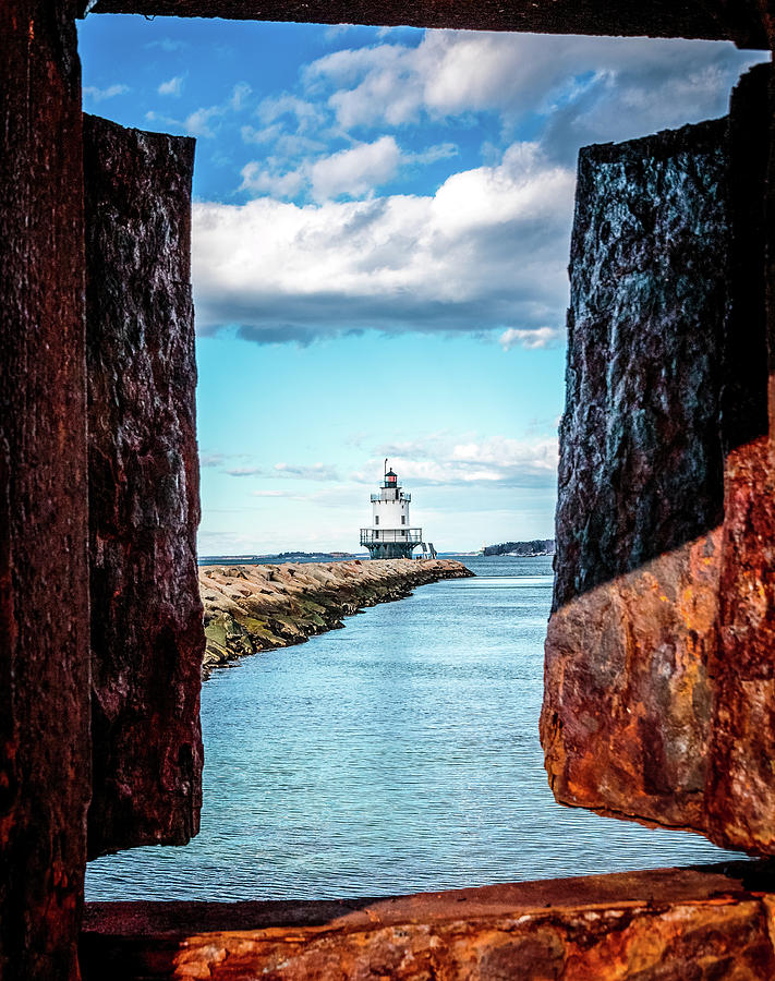 Spring Point Ledge Light Photograph by Andre Albert - Fine Art America